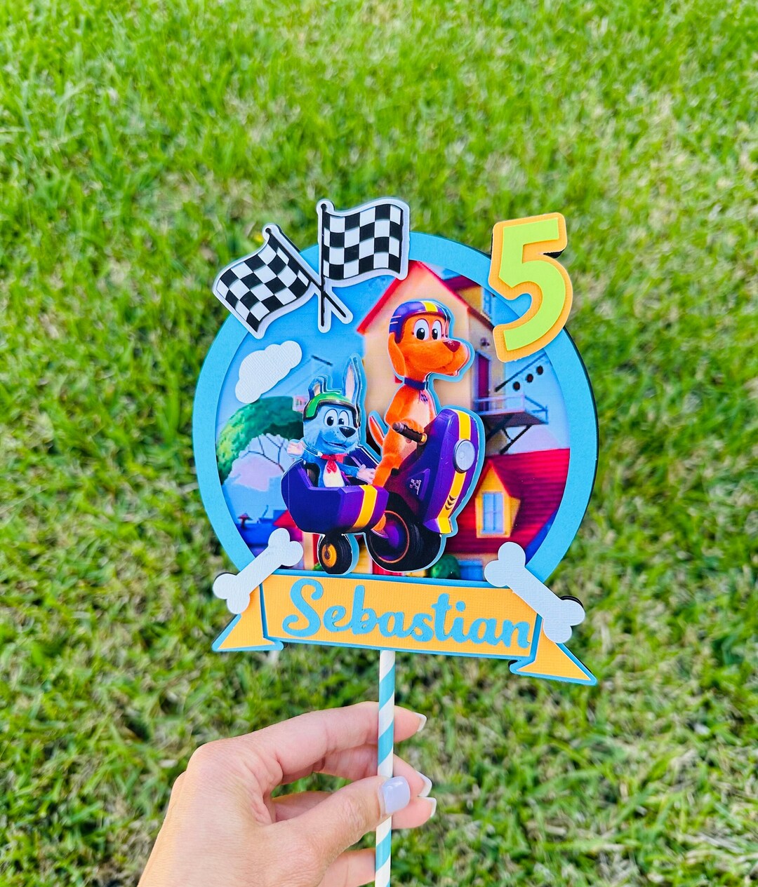 Go Dogg Cake Topper - Etsy
