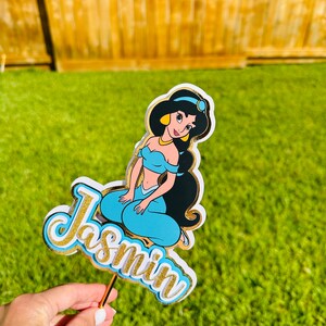 Jasmin Cake Topper - Etsy