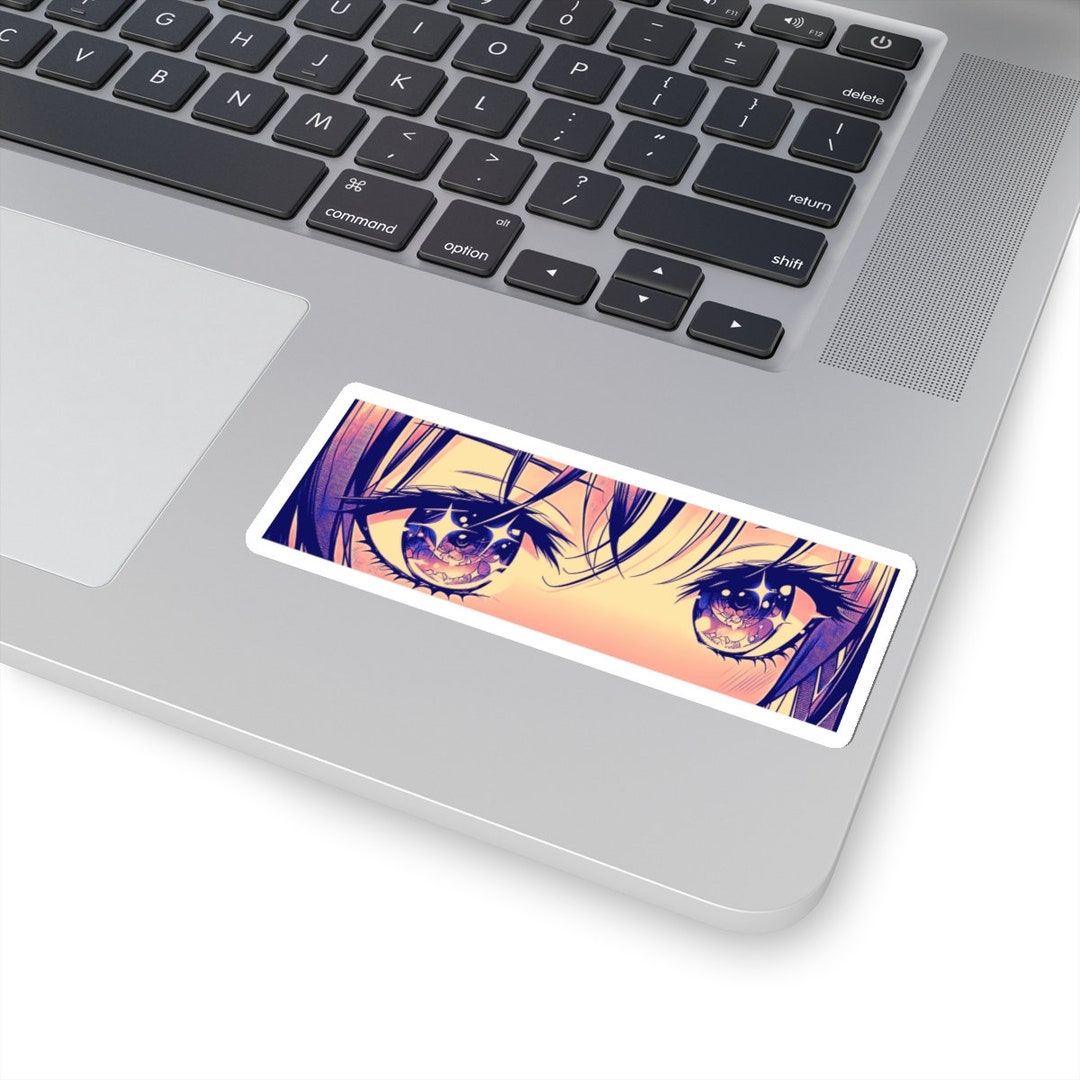 Pretty Anime Eyes Manga Panel Sticker - Etsy