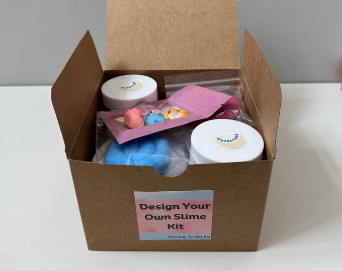 Mix Your Own Slimes Kit - 2 Slimes | Play Kit, Custom Slime Set, Slime ...