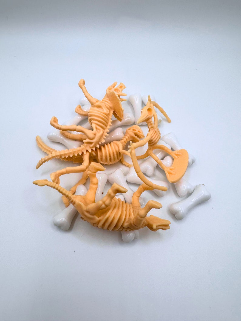 Dinosaur Dig Sand Slime Dino Slime Activity With Sand Slime, Dino Bones ...