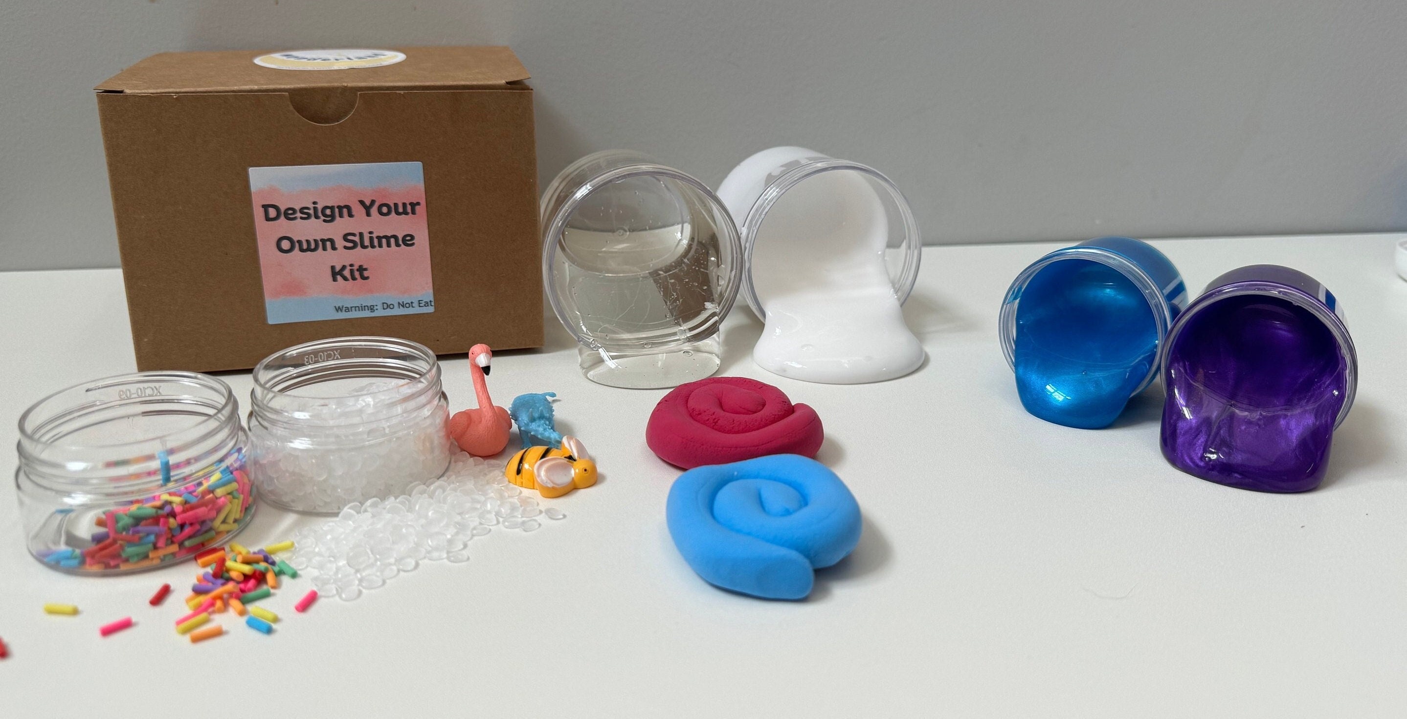 Mix Your Own Slimes Kit 2 Slimes Play Kit, Custom Slime Set, Slime for ...