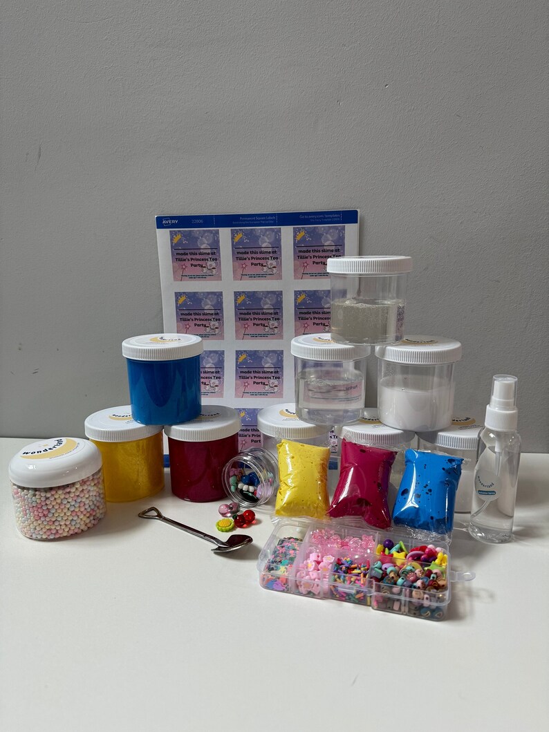 DIY Slime Making Party With Custom Add Ins! - Perfect for Kids ...