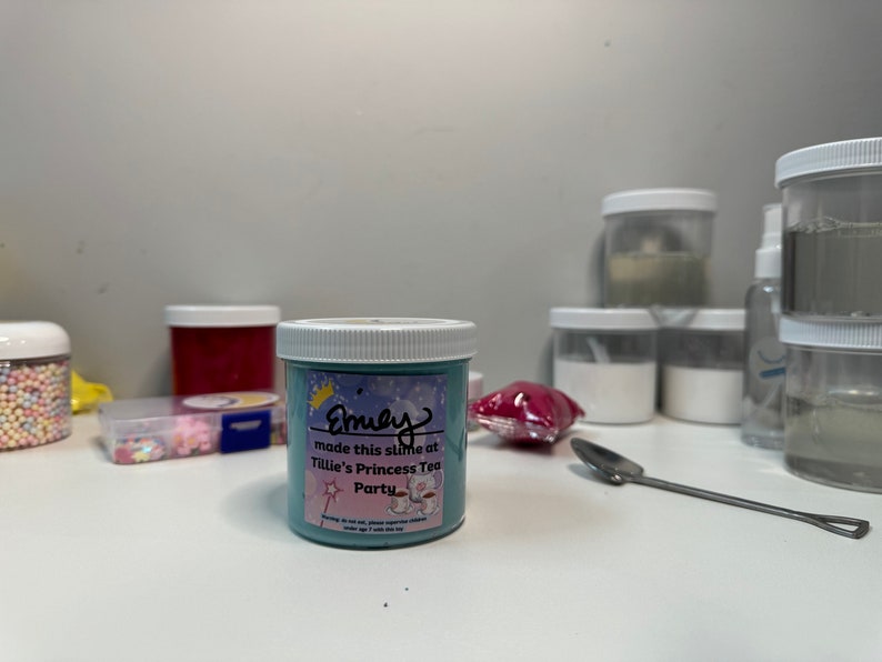 Slime Making Party Kit 6oz DIY Slimes for 6-30 People Play Kit, Custom ...