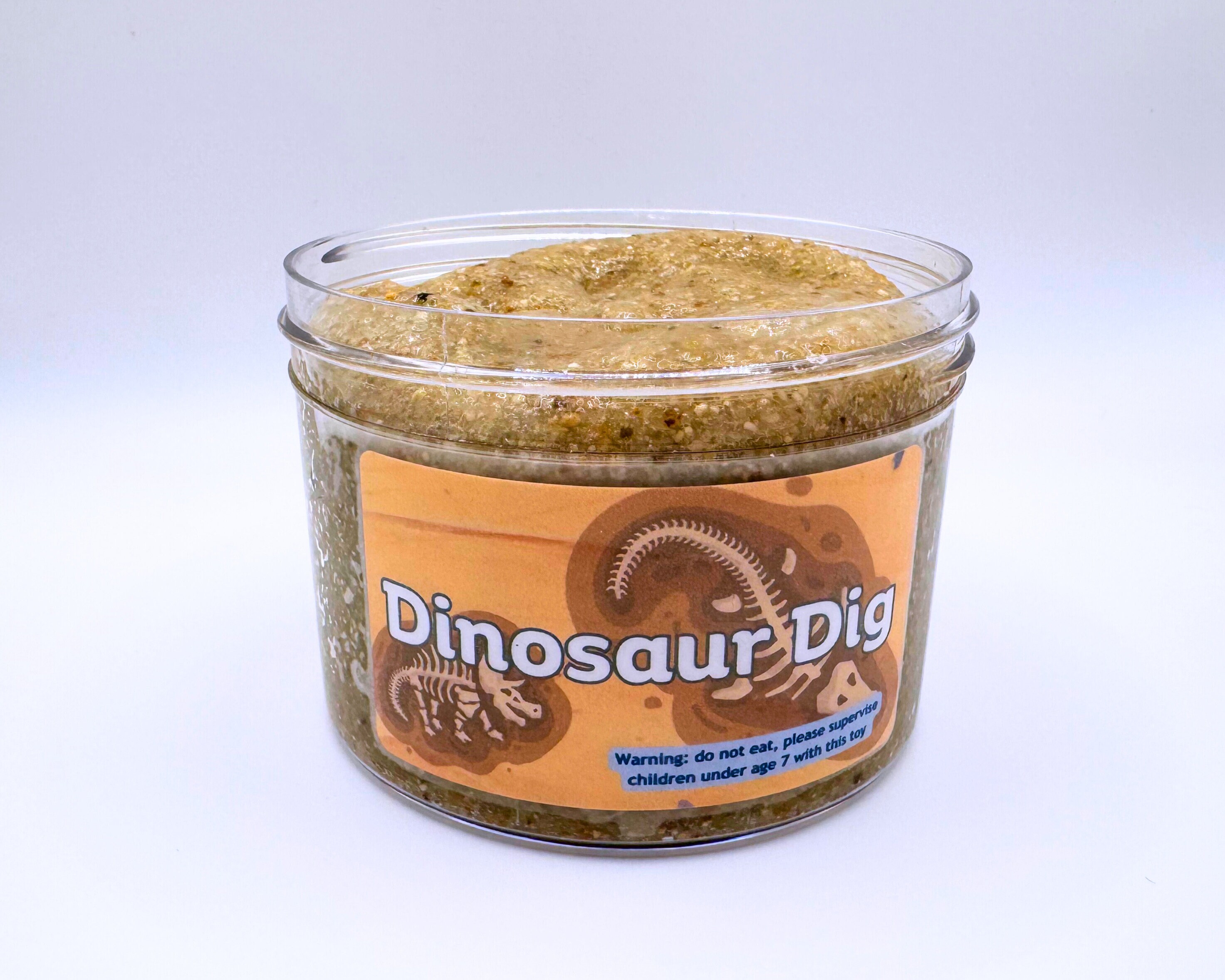 Dinosaur Dig Sand Slime | Dino Slime Activity With Sand Slime, Dino ...