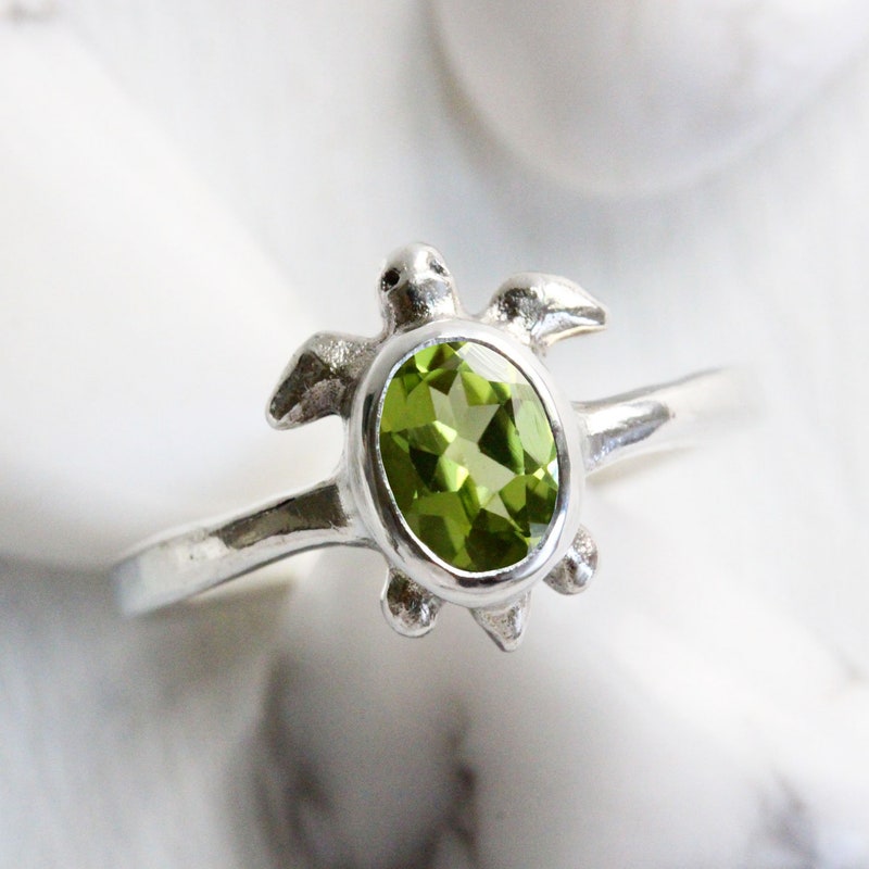 Turtle Ring - Etsy