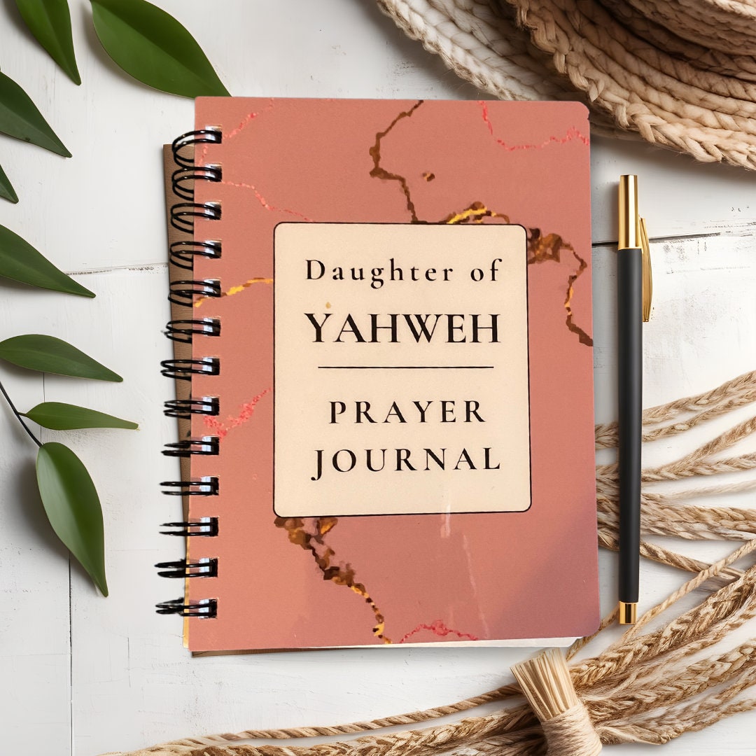 Daughter of Yahweh Prayer Journal - Christian Journaling- Bible Study ...