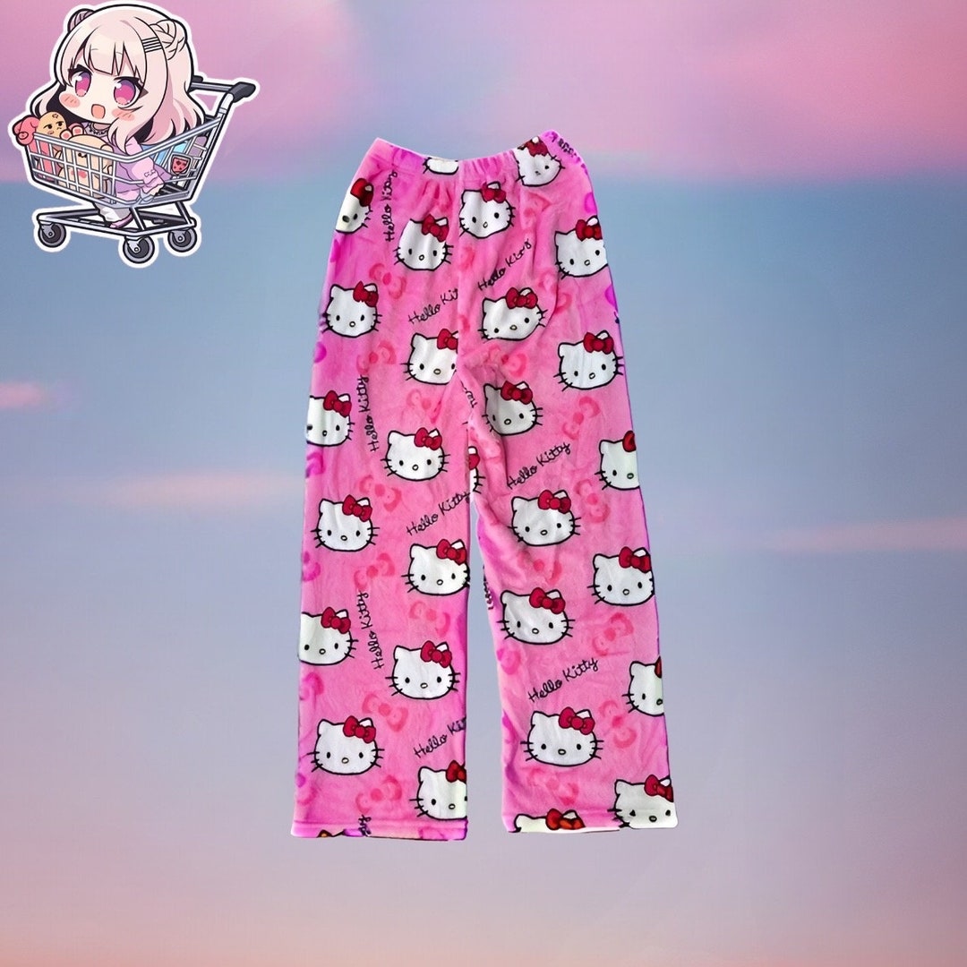 Hello Kitty PJ Pants Hello Kitty Clothes, Sanrio, Pijama, Pyjama, Pink ...