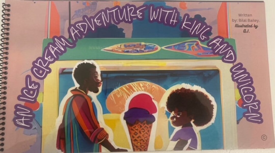 An Ice Cream Adventure With King and Unicorn - Etsy