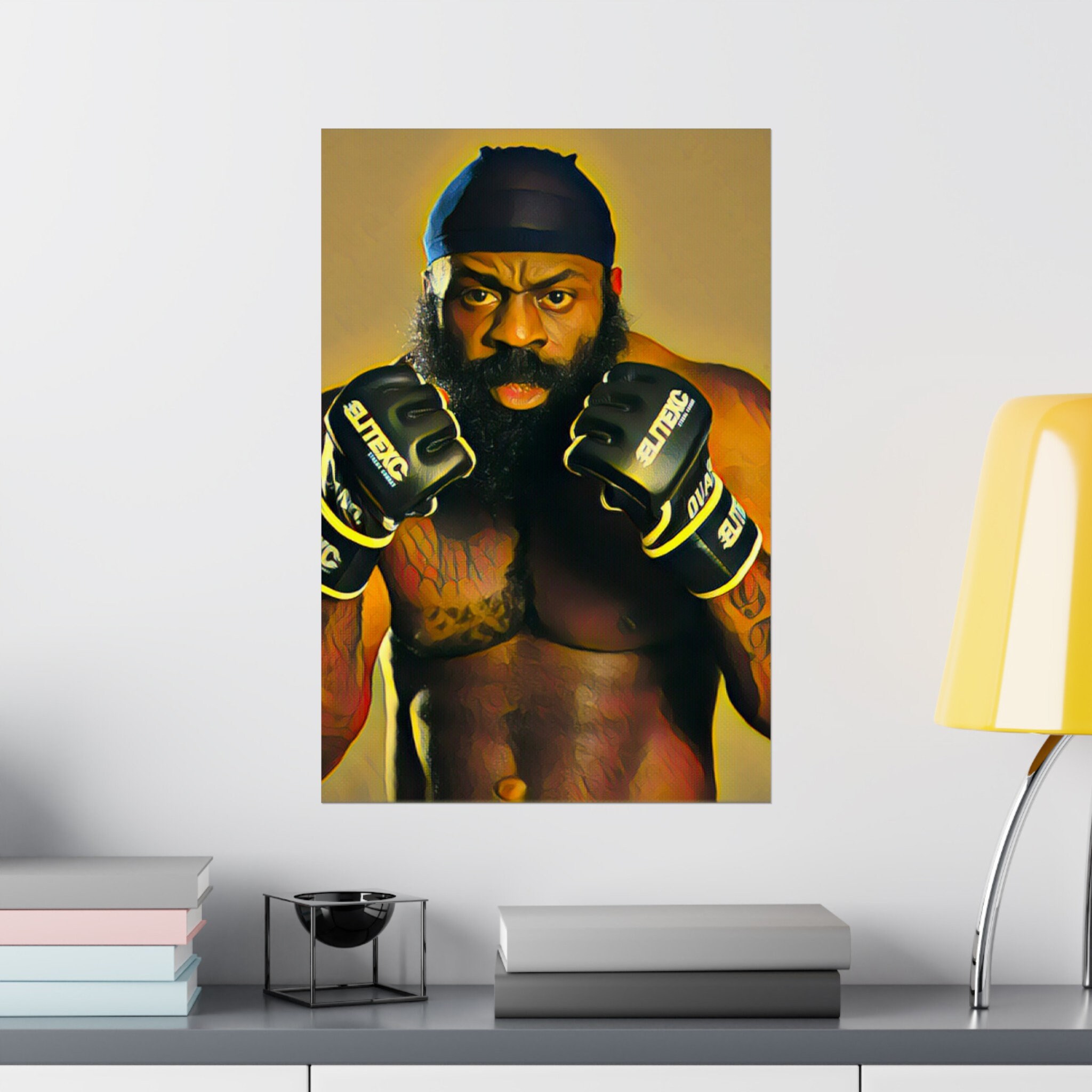 Kimbo Slice Legend UFC Inspired Poster Iconic MMA Fighter Art Print for ...
