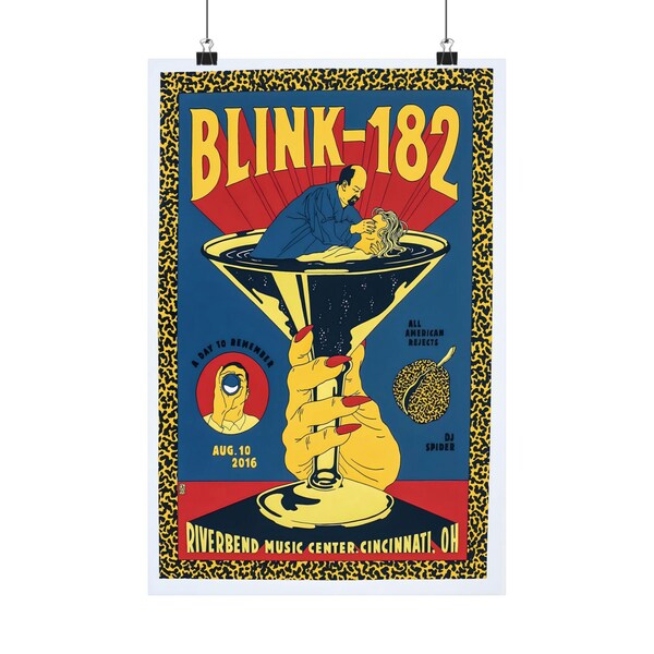 Blink 182 Poster - Etsy