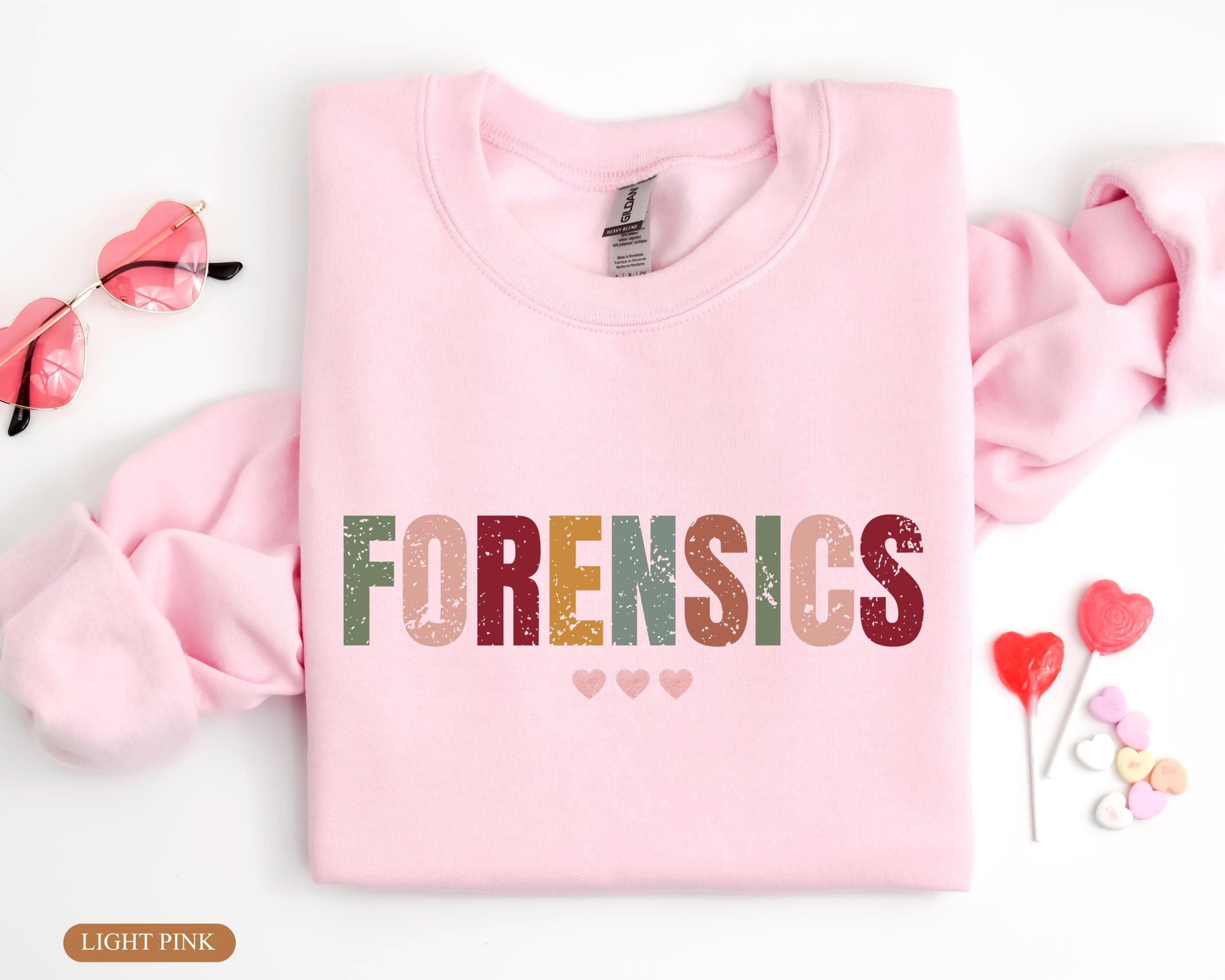Forensic Science Sweatshirt, Vintage Forensics Crewneck, Forensic Gifts ...