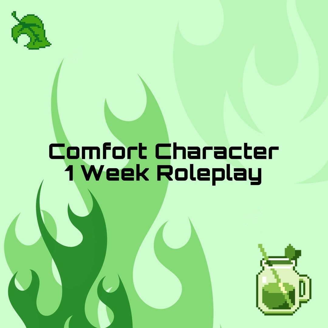 1 Week Roleplay Comfort Character - Etsy