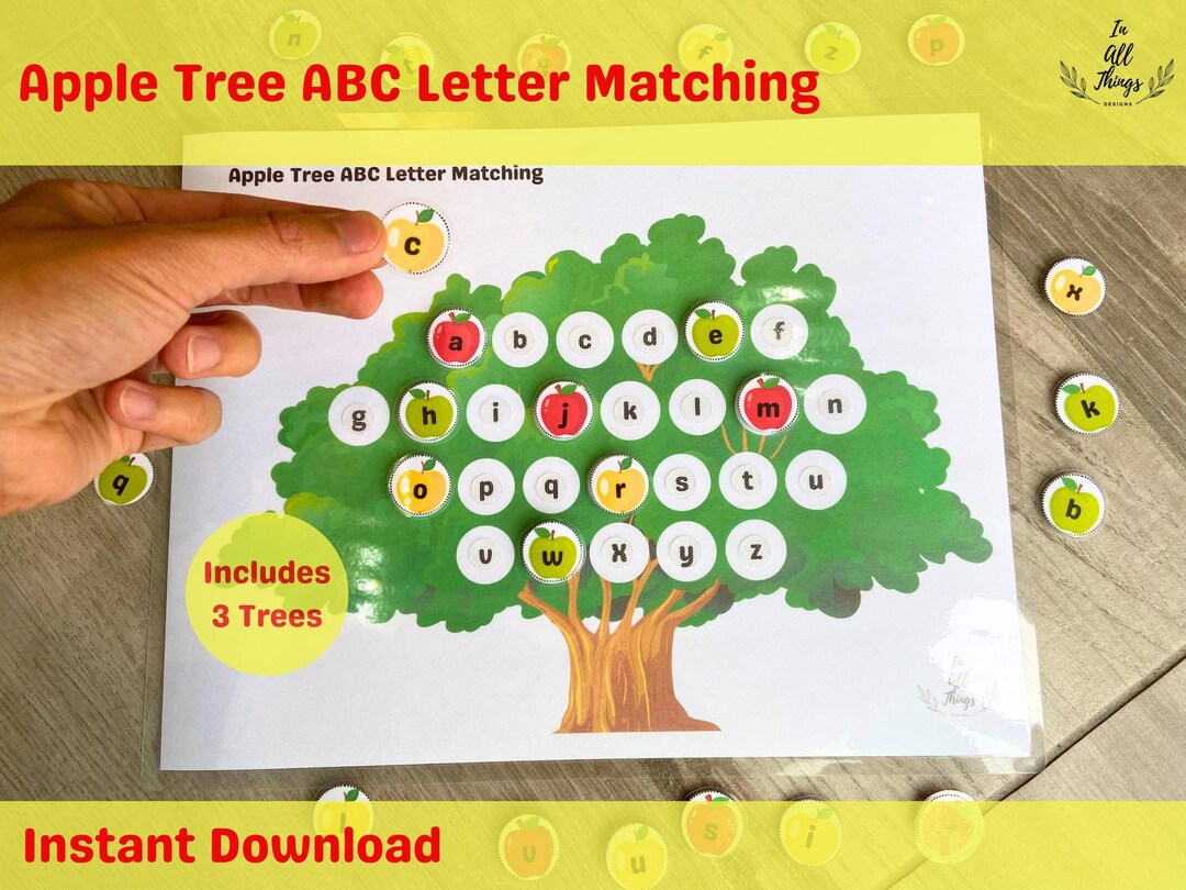 ABC Letter Matching, Alphabet Matching, ABC Learning, Alphabet Letter ...