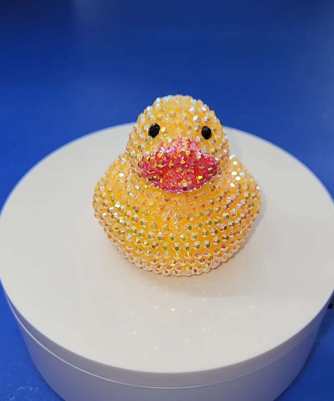 Rhinestone Rubber Duck - Etsy