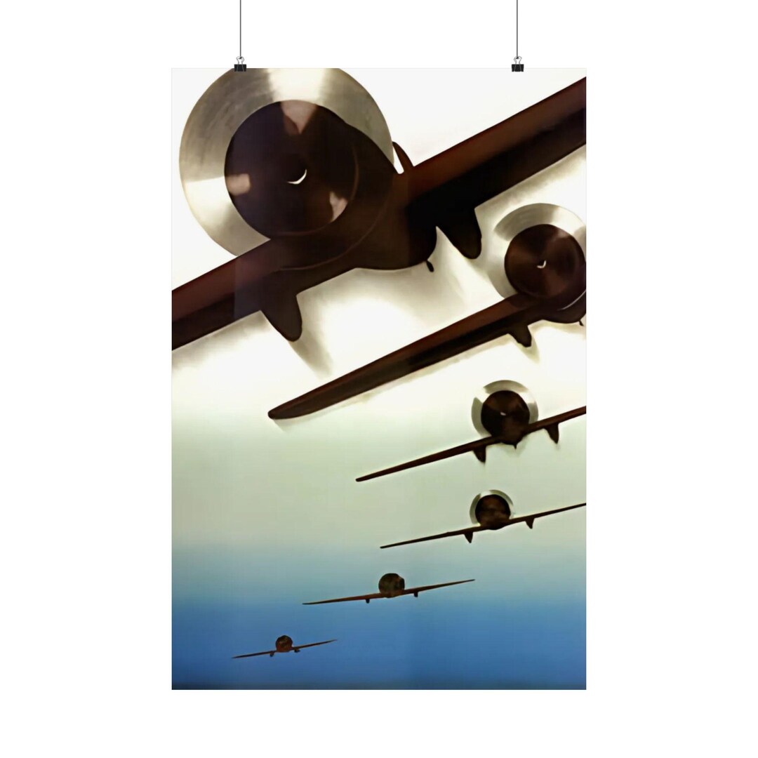 Formation Flight Poster - Etsy