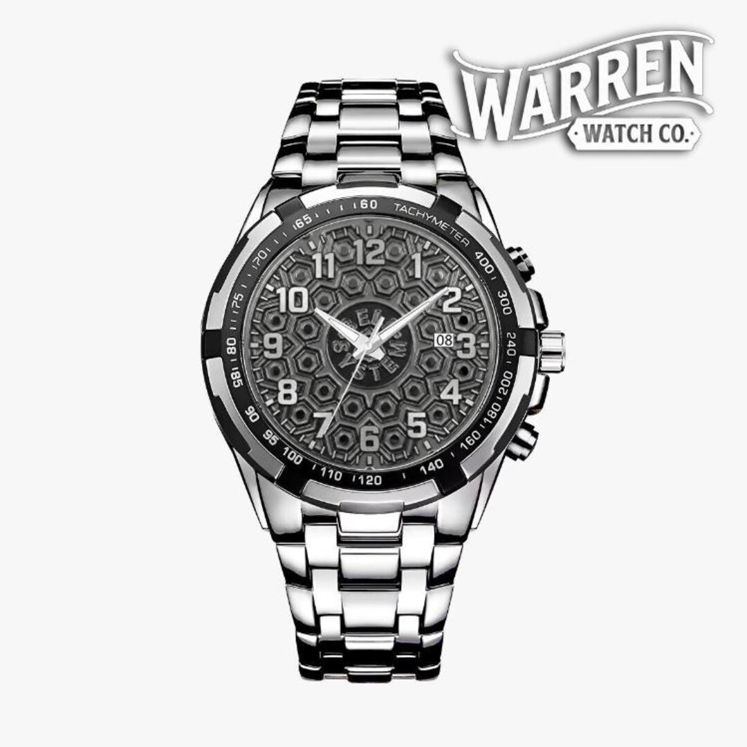 Bell Systems Manhole Cover Metal Chronograph Watch - High-definition ...