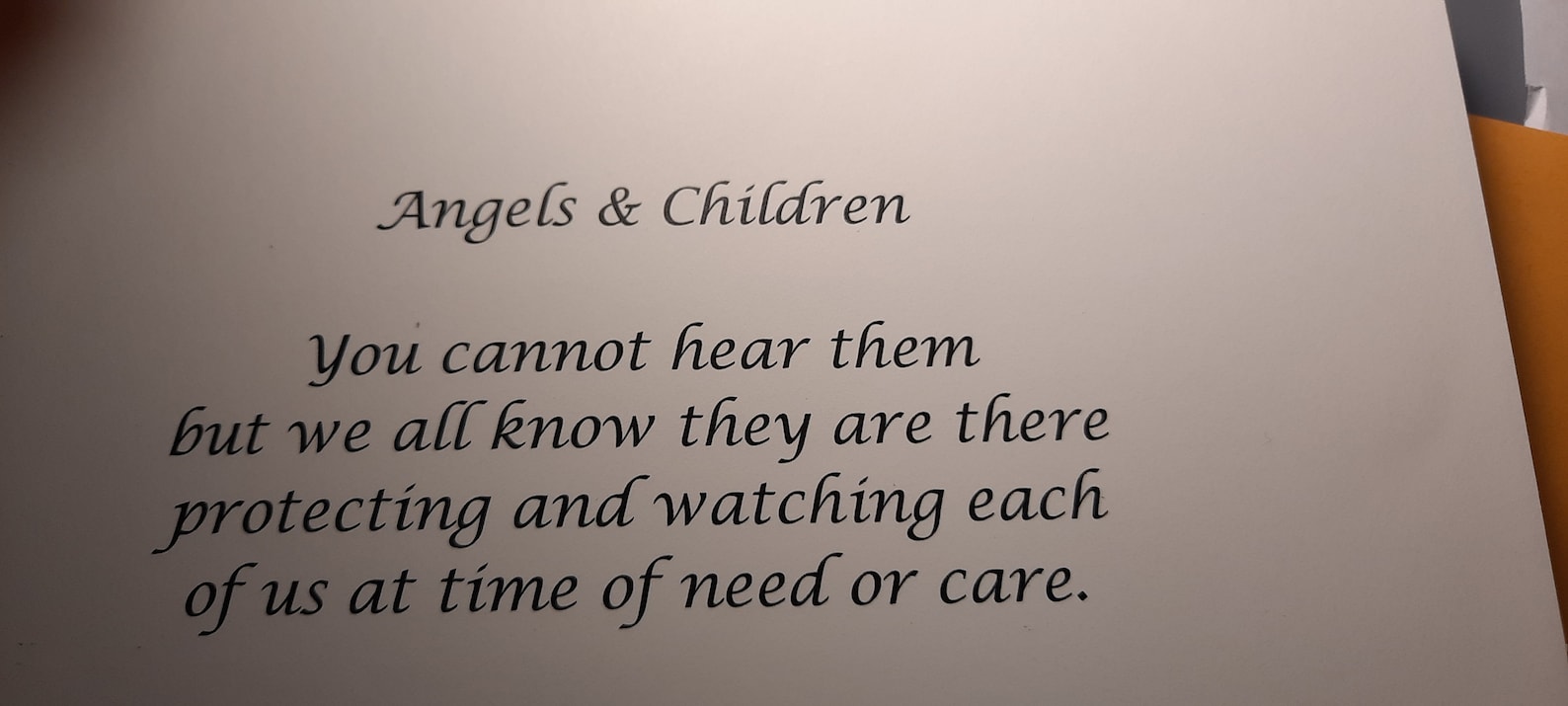 Angels and Children...a Poem From My Heart - Etsy