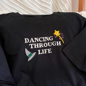 WICKED Dancing Through Life Embroidery - Etsy