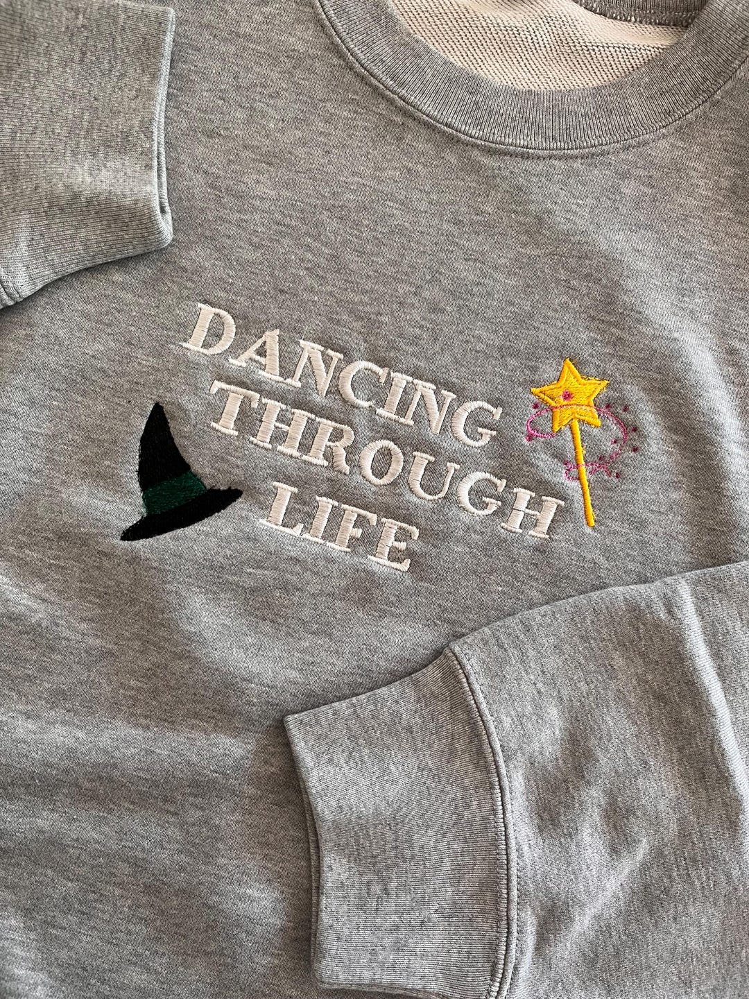 WICKED Dancing Through Life Embroidery - Etsy