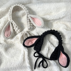 CROCHET PATTERN Lamb Ear Headband Fantasy Ren Faire Crochet Pattern ...