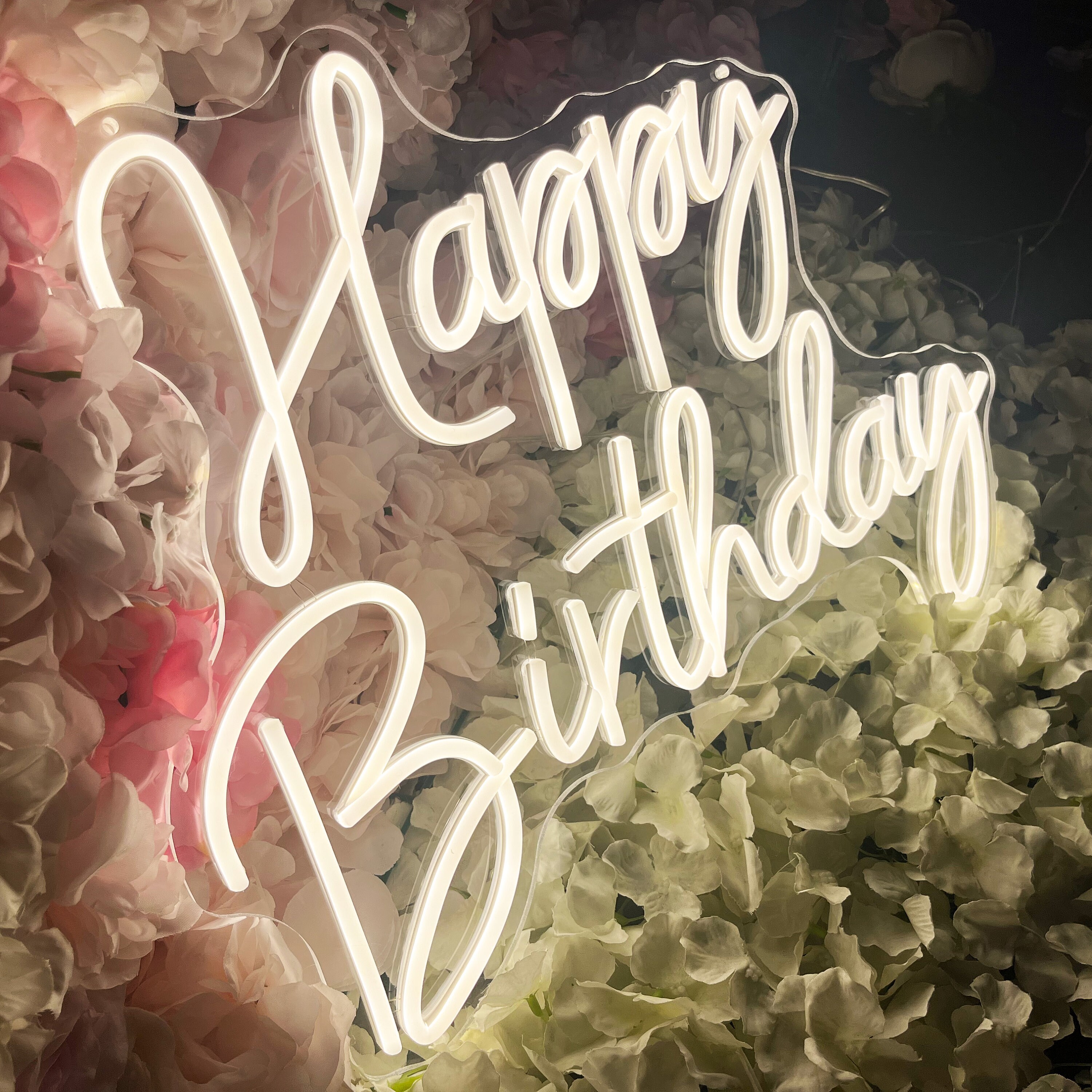 Happy Birthday Neon Sign, Custom Neon Sign, Led Neon Sign, Birthday Party Neon Sign, Best ...