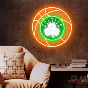 Custom Basketball Neon Sign, Personalized Gift for Basketball Fans ...