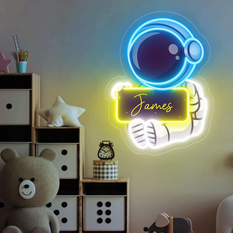 Neon Name Sign - Etsy