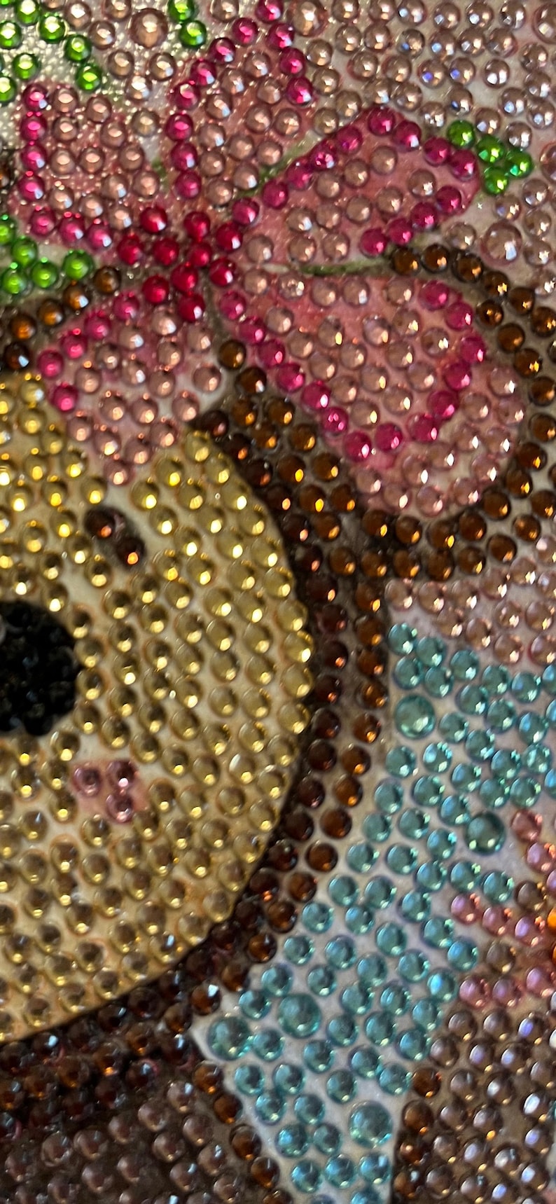 Finished Monkey Diamond Art 6x6 - Etsy