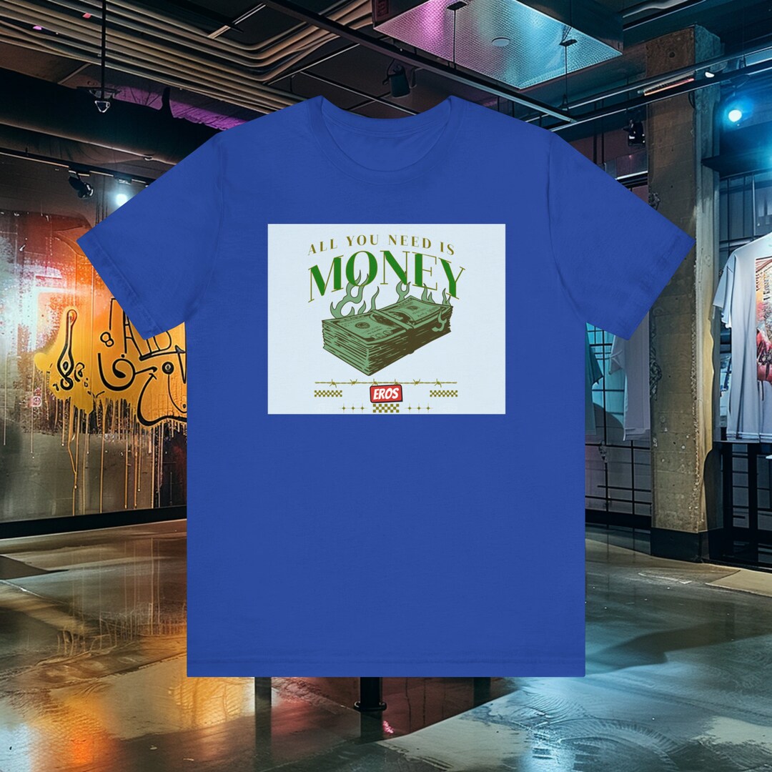 All You Need is Money Eros Brand - Etsy