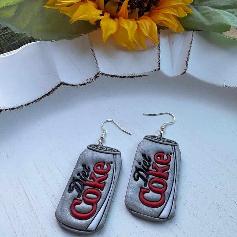 Dangle Diet Coke Earrings - Etsy