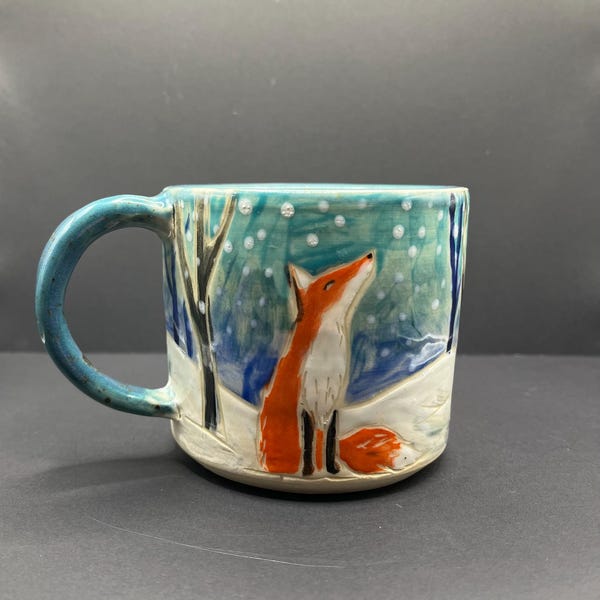 Fox Mug - Etsy