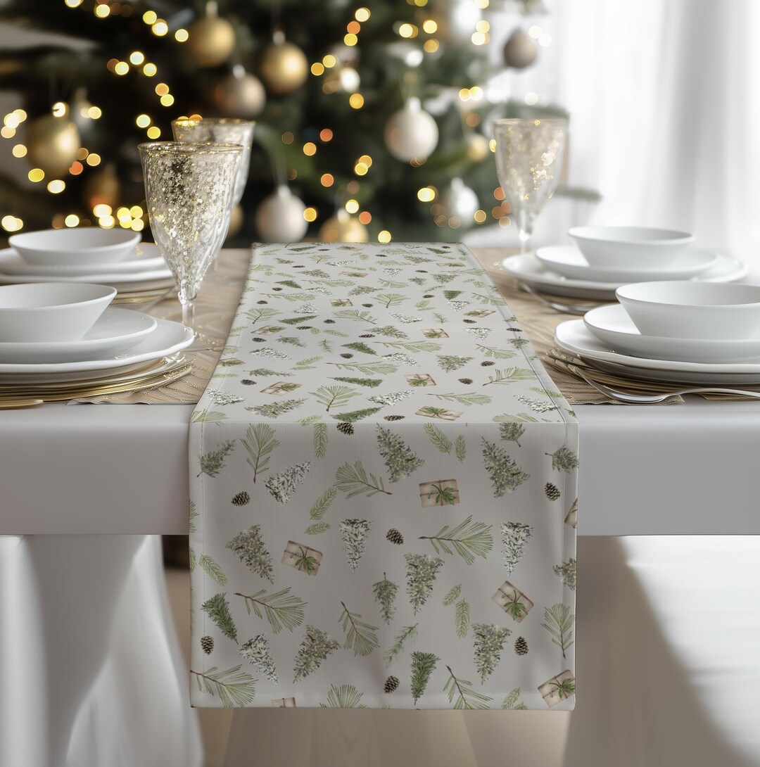 Christmas Table Runner Holiday Table Runner Custom Table Runner ...