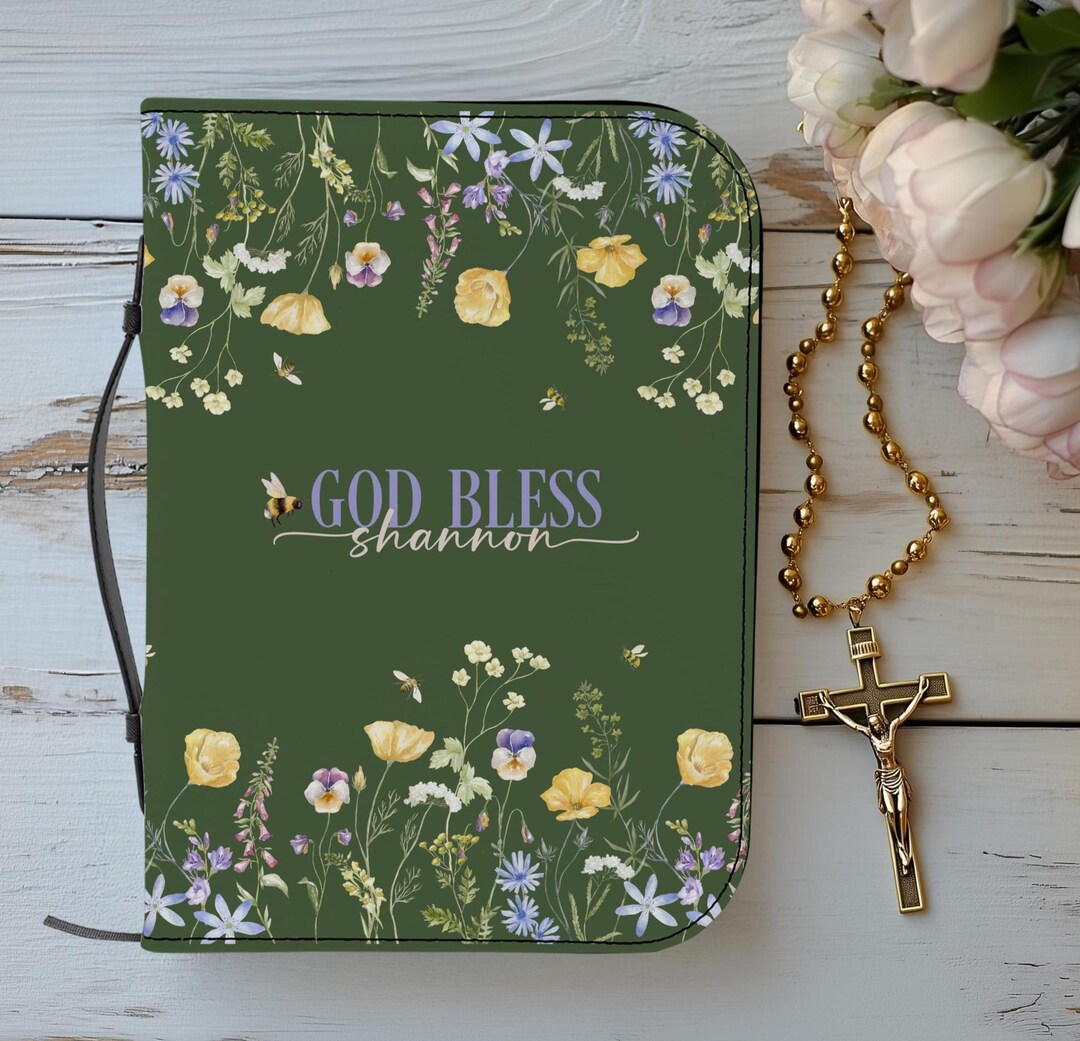 Bible Cover Book Cover Custom Bible Leather Bible Cover Personalized ...