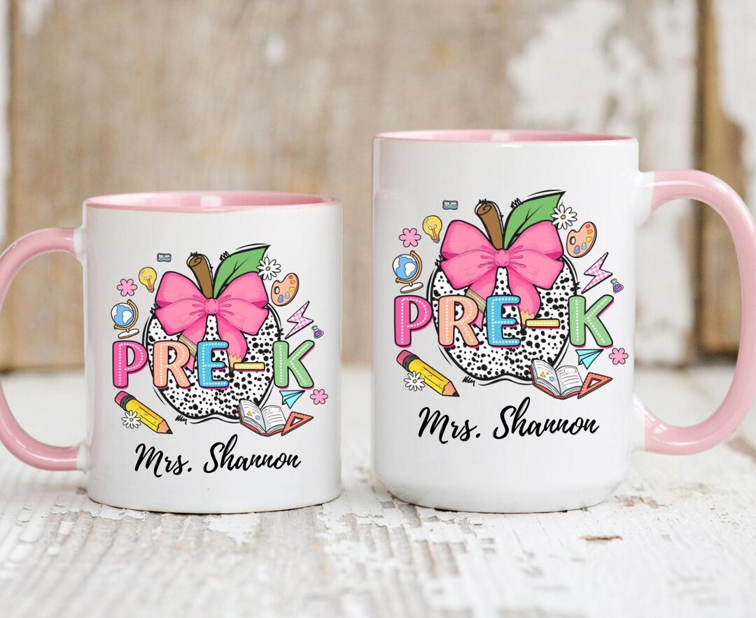 Teacher Appreciation Gift Preschool Teacher Coffee Mug Teacher ...
