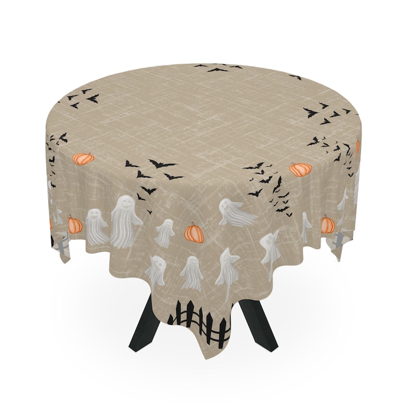 Halloween Tablecloth - Etsy