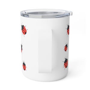 Ladybug Coffee Mug Customizable Mug Custom Lady Bug Mug Custom Mug Lady ...