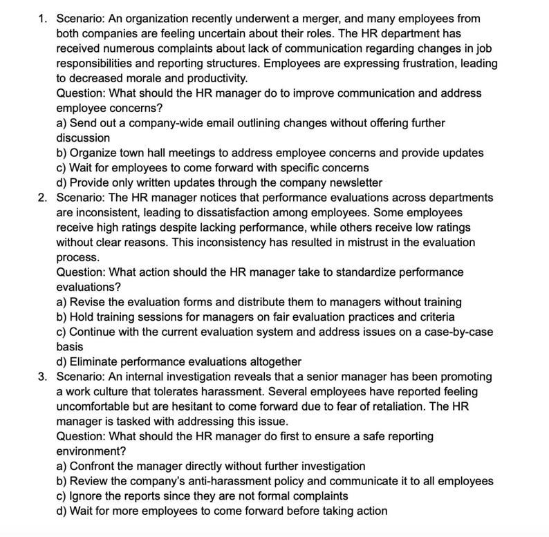 2025–2026 SHRM-CP Exam Study Guide | Bask-aligned Notes, Practice ...