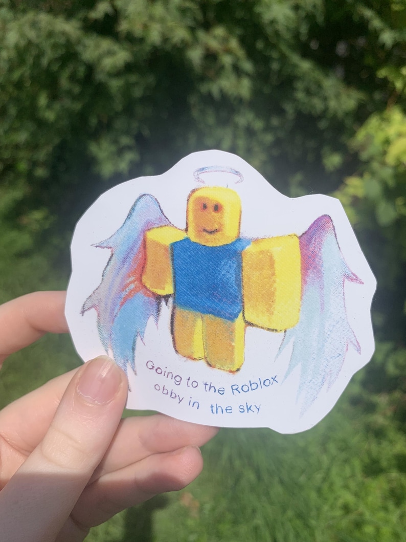 Roblox Obby in the Sky Sticker - Etsy