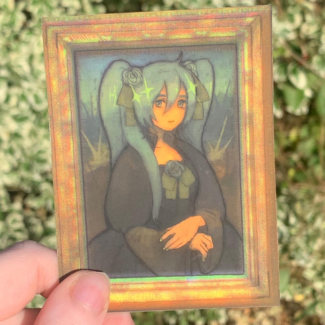 Miku Lisa Sticker - Etsy