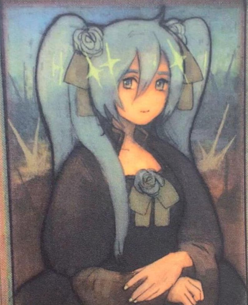 Miku Lisa Print - Etsy