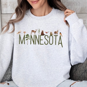 Minnesota Sweatshirt, MN, Minnesota, Minnesota Shirt, State Sweatshirt ...