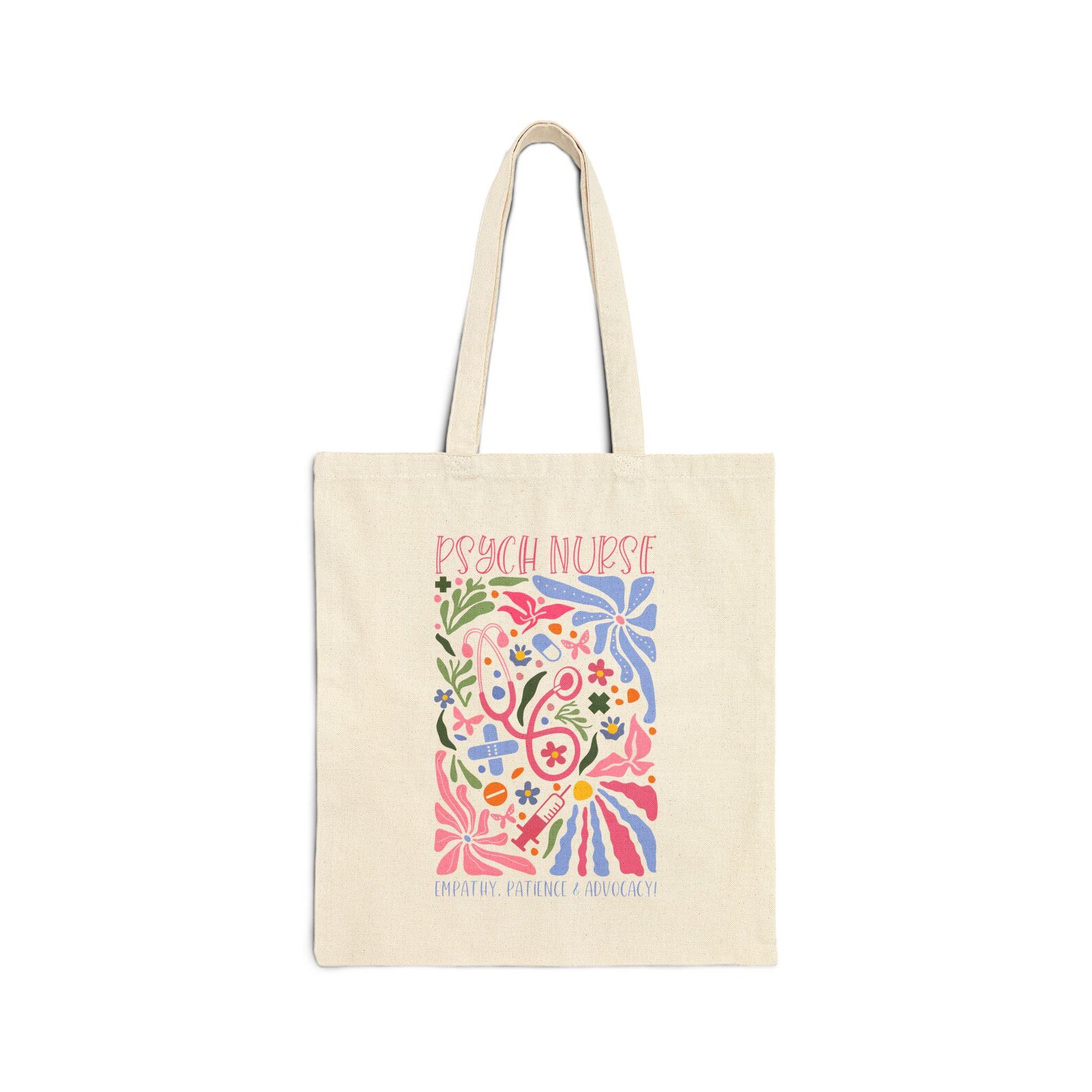Psych Nurse Tote Bag, Psychiatric Nurse Tote Bag, Mental Health Nurse ...