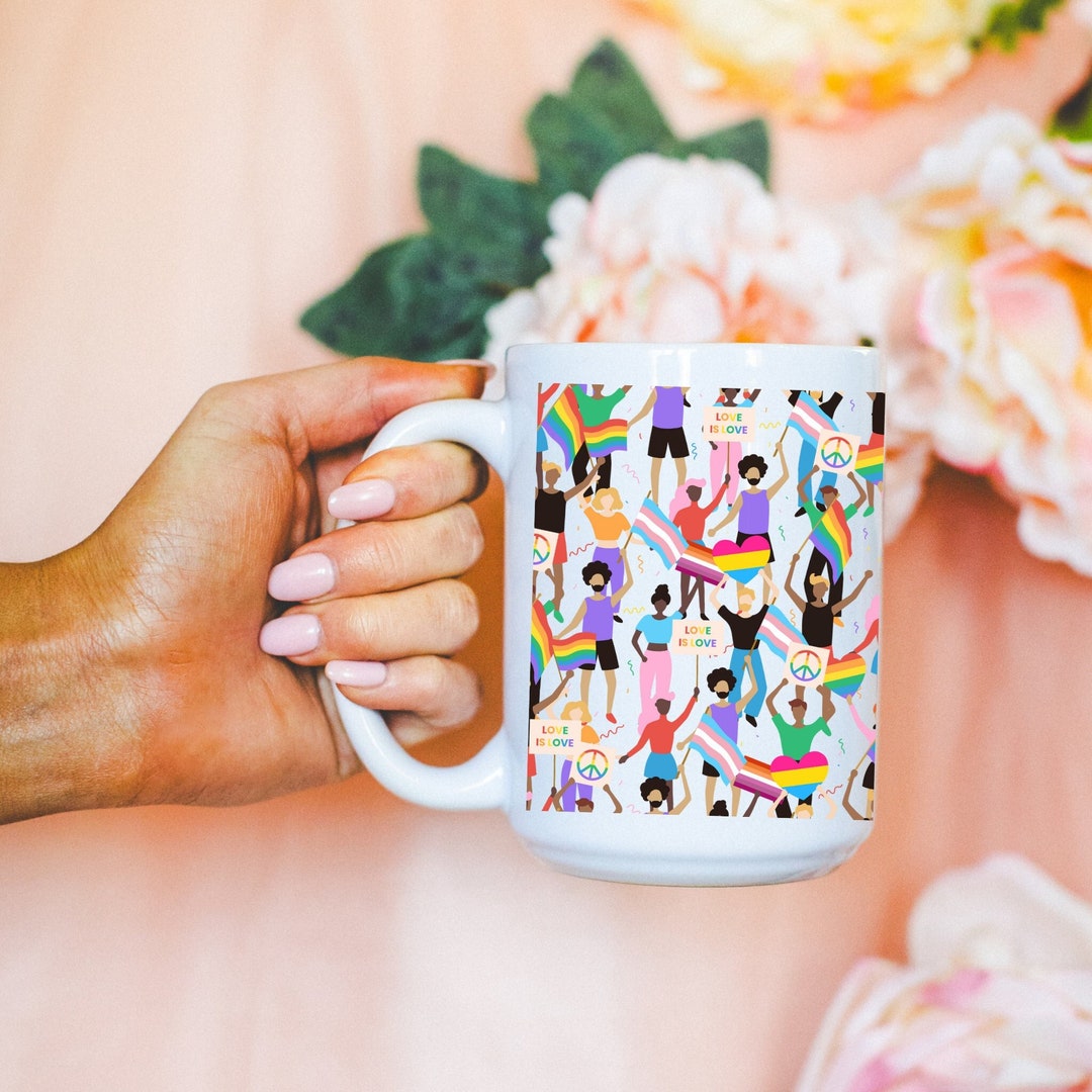 Love is Love Mug, Pride Mug, Pride Coffee Cup, Gay Friend Gift, Pride ...