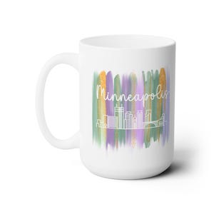 Minneapolis Mug, Minneapolis Skyline Coffee Mug, Twin Cities Mug ...