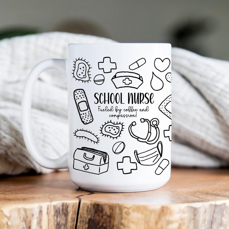 School Nurse Mug, School Nurse Gift, School Nurse Appreciation Gifts ...
