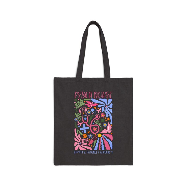 Psych Nurse Tote Bag, Psychiatric Nurse Tote Bag, Mental Health Nurse ...