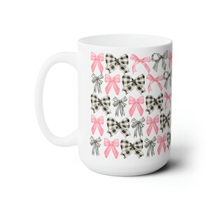 Coquette Mug, Bow Mug, Soft Girl Aesthetic, Ballet Core, Preppy Stuff ...