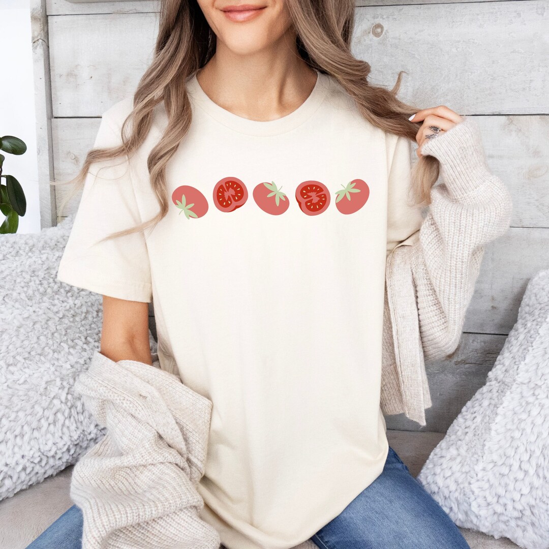 Tomato Shirt, Tomato Girl, Tomato Girl Summer, Vegetable T Shirt, Cute ...