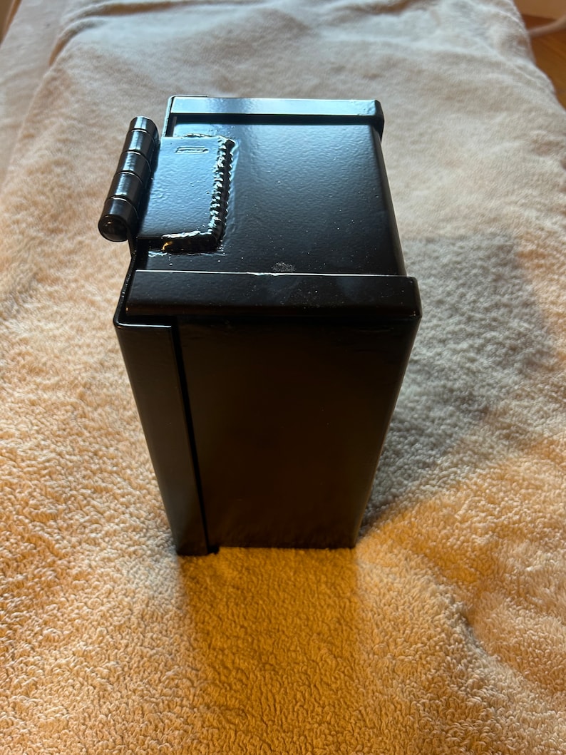 Small Black Metal Honor Box: Roadside Stand Payment Safe - Etsy